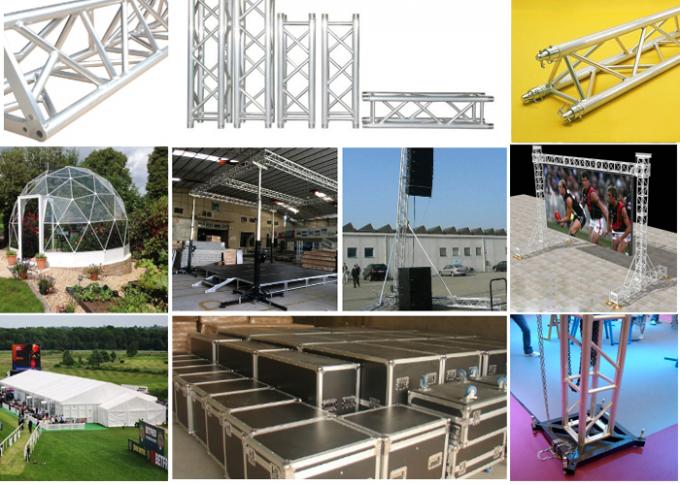Removable Aluminium Stage Platform Alloy Square Stage Truss System